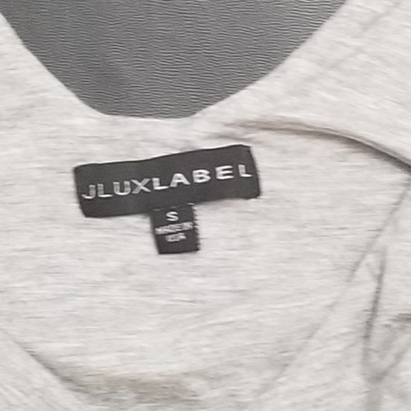 Dresses | Jlux Label Gray Spandex Women Dress Small | Poshmark